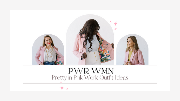 Pink Back to Work Outfits for Women – PWR WMN